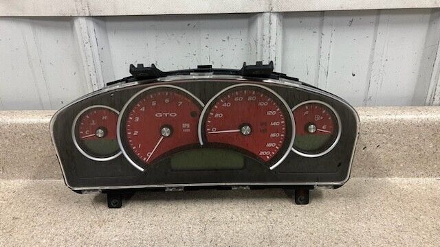 04 06 Pontiac GTO Gauge Instrument Cluster 132K Speedometer 92172960 R – Olmsted Automotive