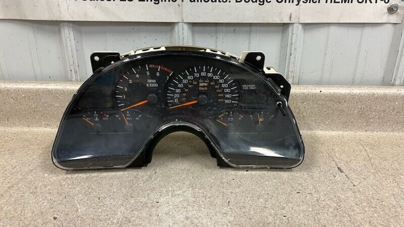 1997 Pontiac Firebird Gauge Cluster Speedometer 98K Miles OEM GM 16221 – Olmsted Automotive