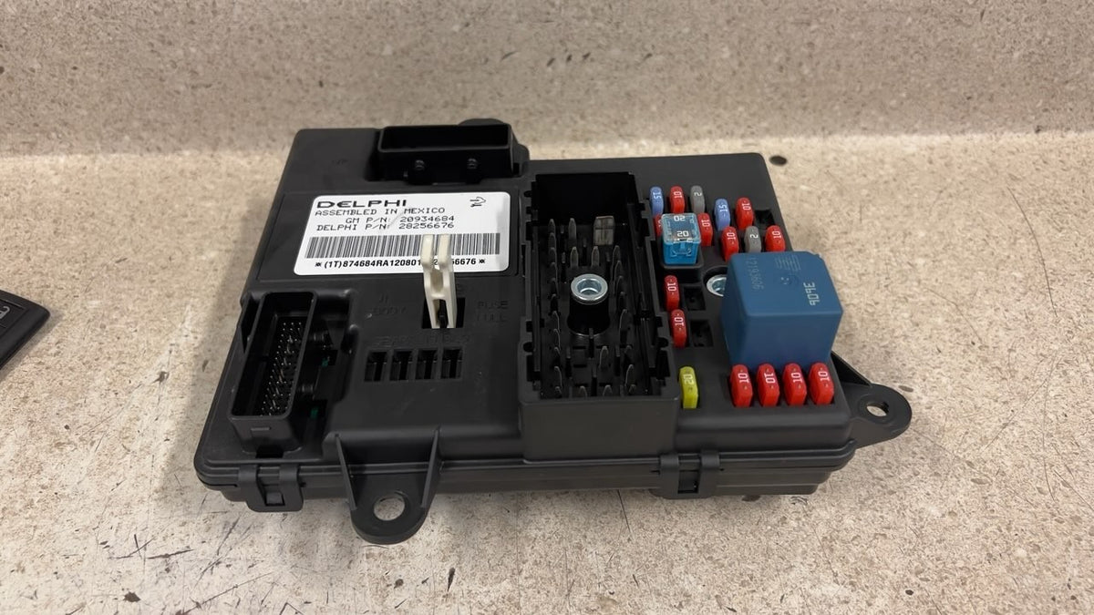 08 13 Corvette C6 Z06 BCM Body Control Module Assembly GM 20934684 DEL ...