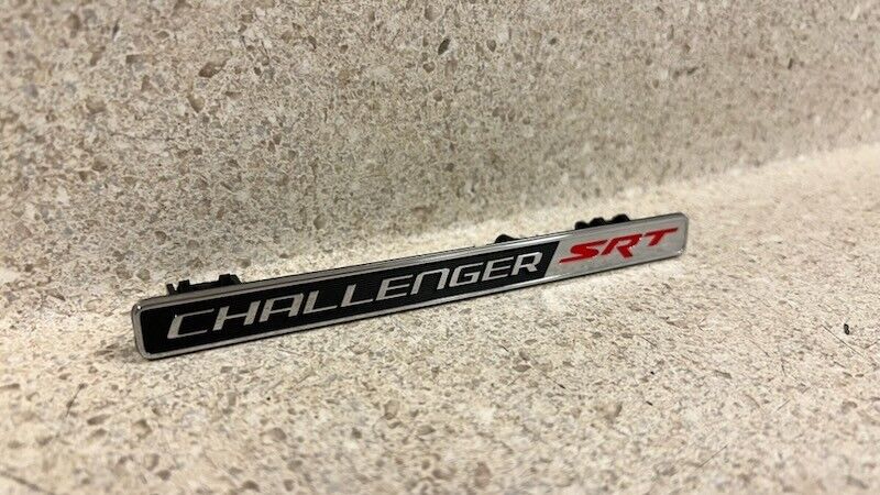 08 12 Dodge Challenger SRT Interior Dash Emblem Mopar Right Nameplate ...