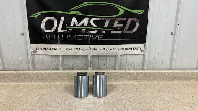 12 14 Dodge Charger Chrysler 300 Factory Tailpipe Exhaust Tips Pair 68 ...