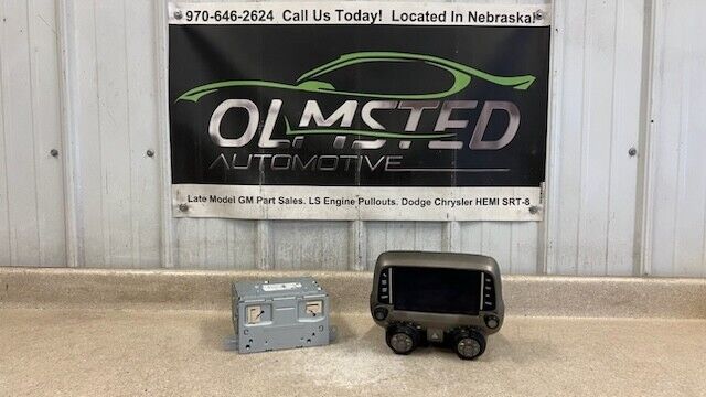 14 15 Camaro SS ZL1 Navigation Stereo Radio Receiver GM 23178062 Contr ...