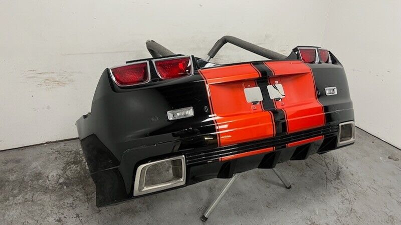 10 13 Camaro SS Rear Bumper Assembly Cover GFX Diffuser Black OEM Comp ...