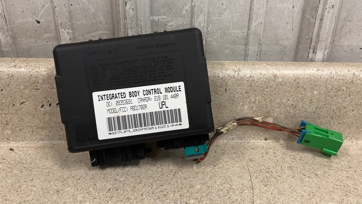 97 02 Firebird Trans AM Camaro SS Body Control Module GM 09353691 BCM ...