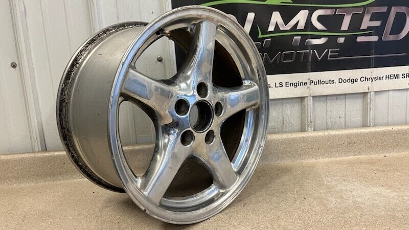 93 02 Pontiac Firebird Trans AM WS6 17x9 Polished Wheel 17'' Rim GM 95 ...