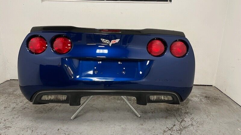 05 13 Chevrolet Corvette C6 Z06 Rear Bumper Cover Assembly GM Carbon S ...