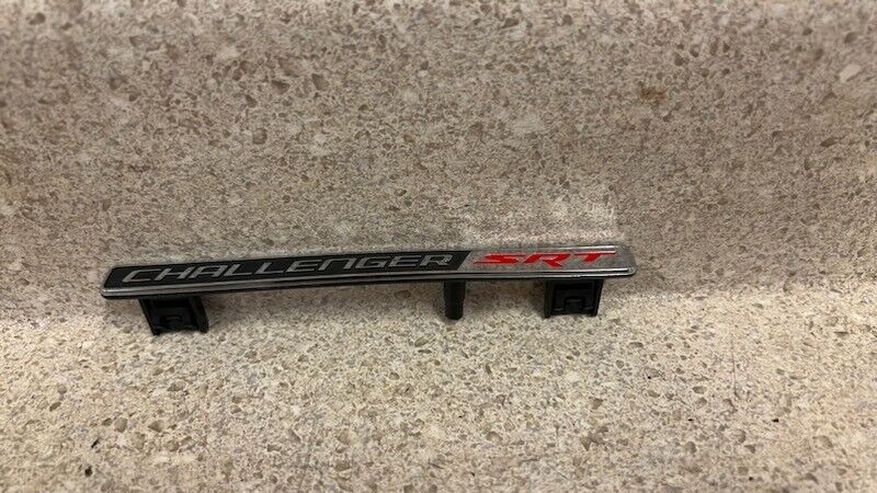 08 12 Dodge Challenger SRT Interior Dash Emblem Mopar Right Nameplate ...
