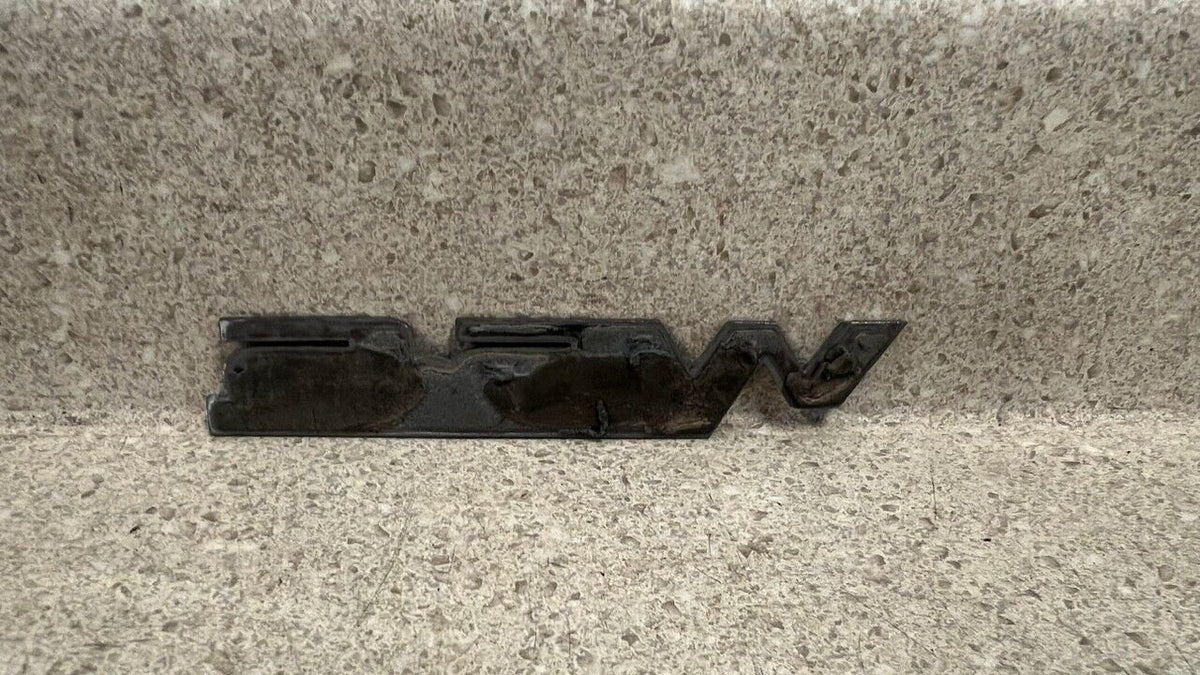 1996 2002 Pontiac Firebird WS6 Rear Bumper Emblem Metal Original Badge ...