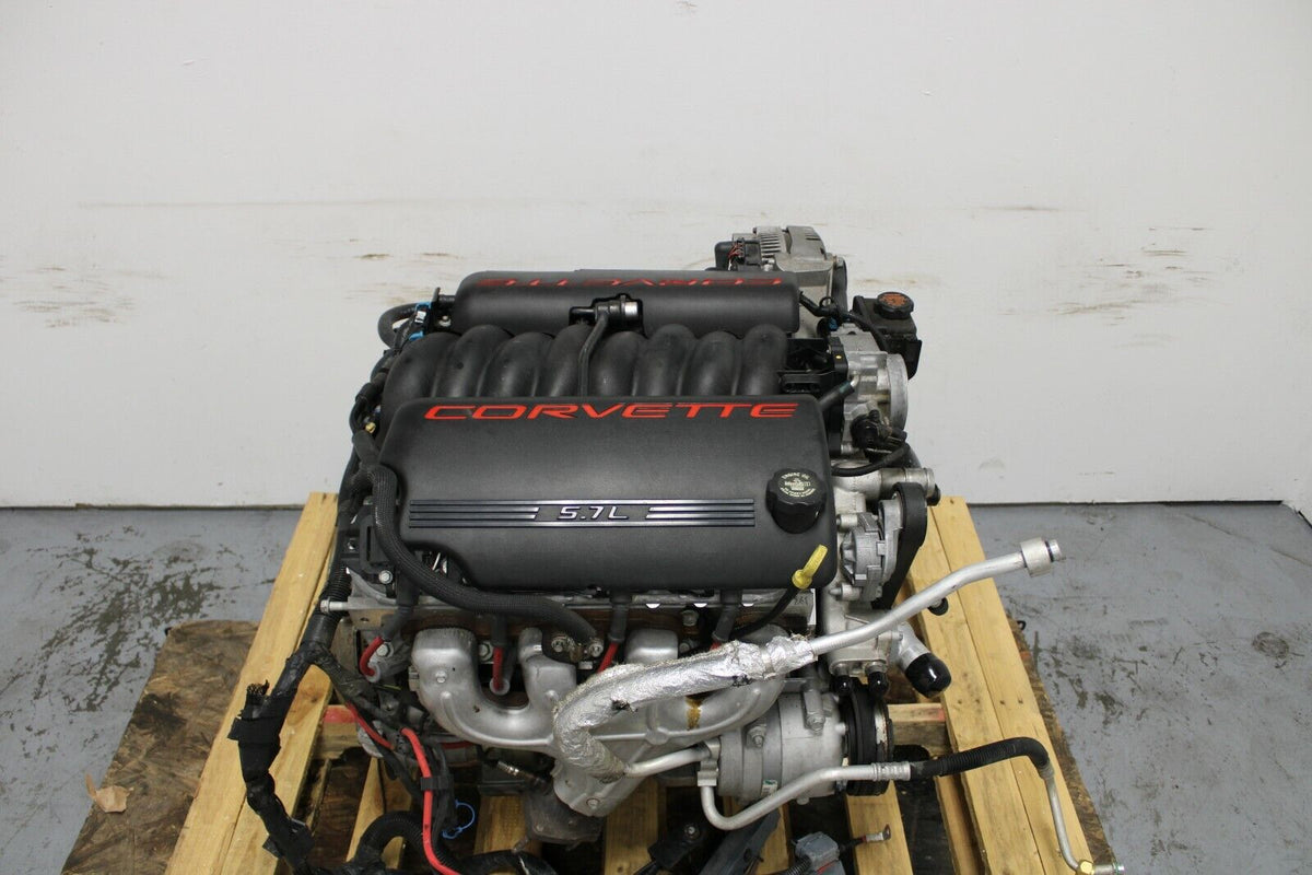 LS1 5.7 Corvette Engine Complete Full Pullout 81K WARRANTY 345HP FREE ...