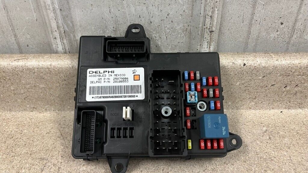 2008 2013 Corvette C6 Z06 BCM Body Control Module Assembly GM 25879086 ...