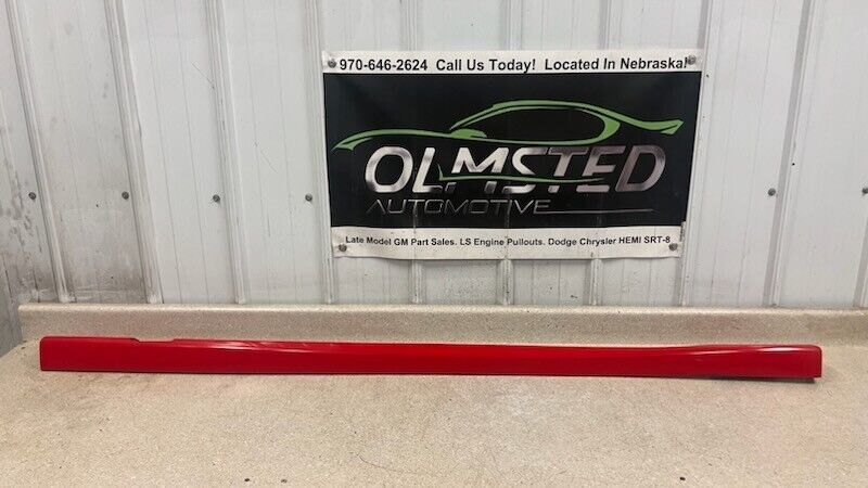93 02 Pontiac Firebird Trans AM WS6 Driver Ground Effect GM LH Red OEM ...