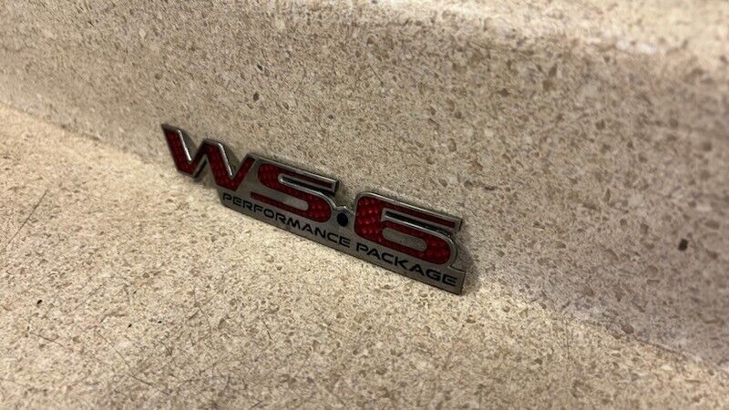 1996 2002 Pontiac Firebird Trans AM WS6 OEM GM Rear Bumper Emblem Red ...