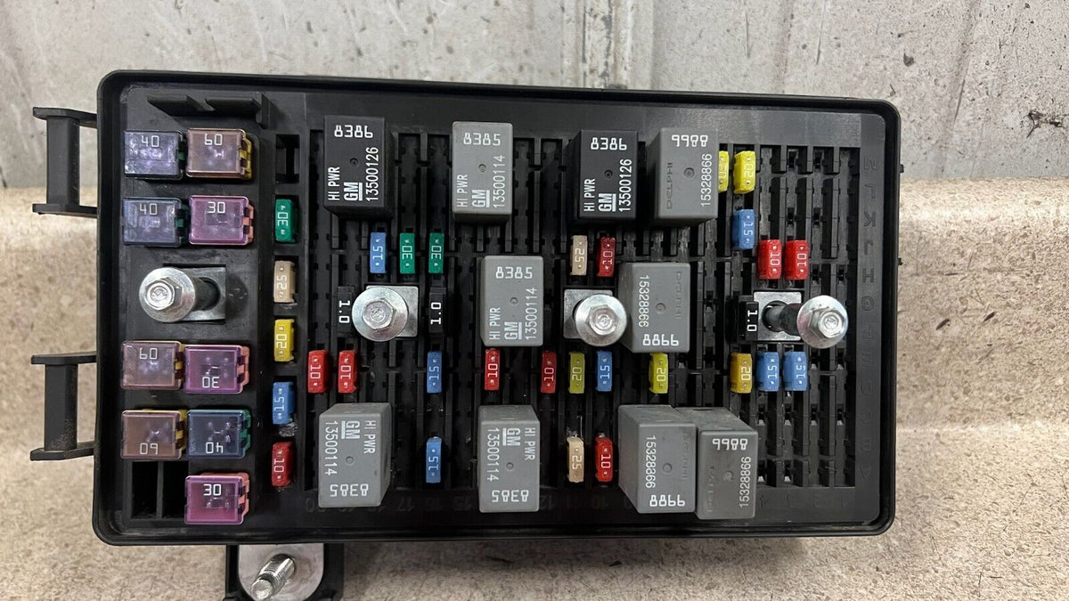2009 2013 Corvette C6 Z06 Engine Fuse Box Block Assembly OEM GM 259548 ...
